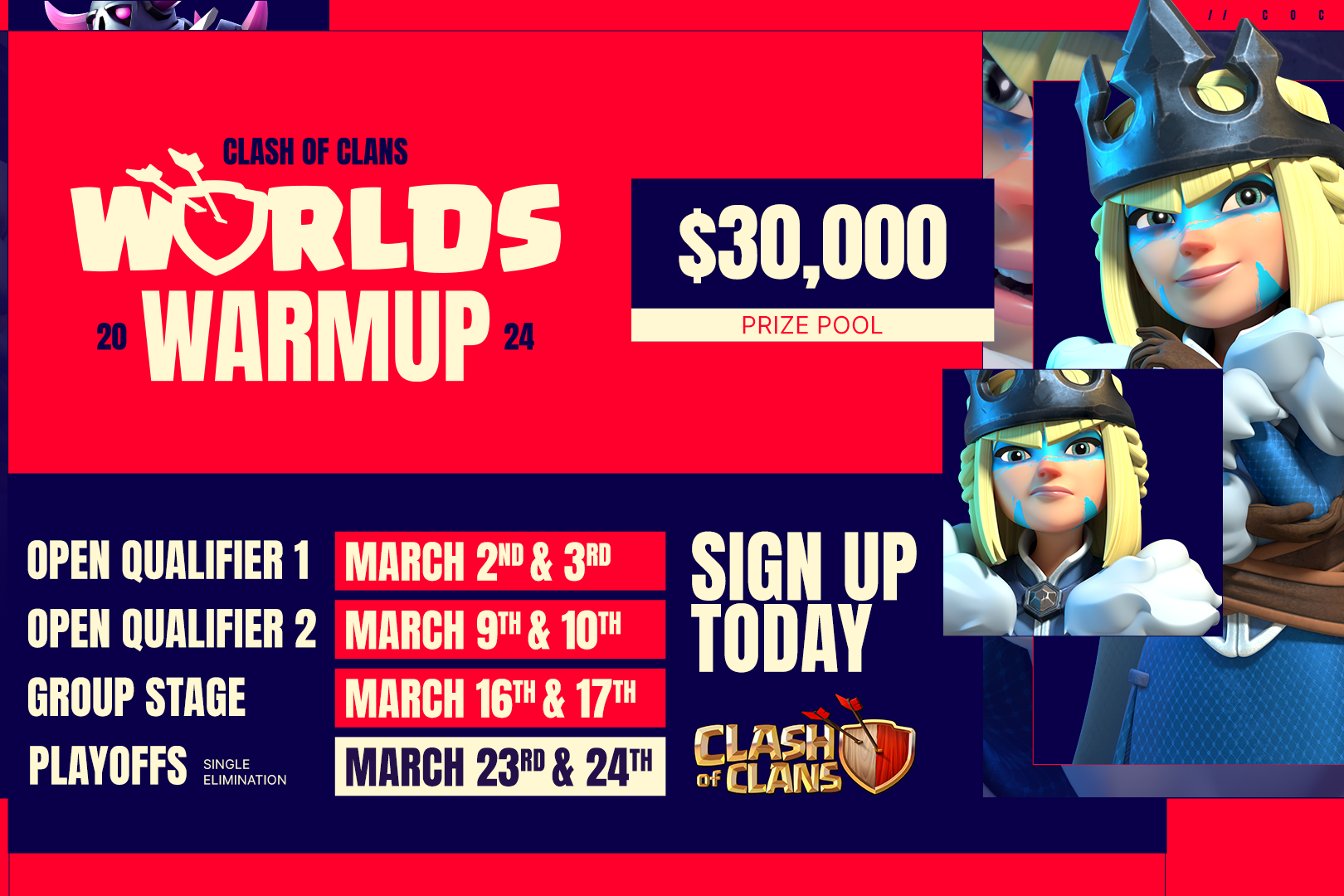 The Worlds Warmup is BACK! | Clash of Clans Esports